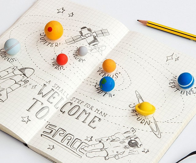 Solar System Erasers