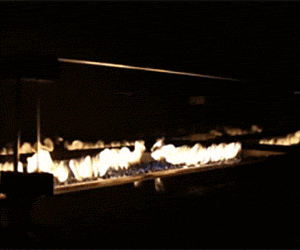 Sound Reactive Fire Table