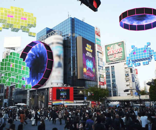 Space Invaders World Defense AR Game