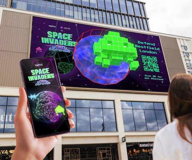 Space Invaders World Defense AR Game