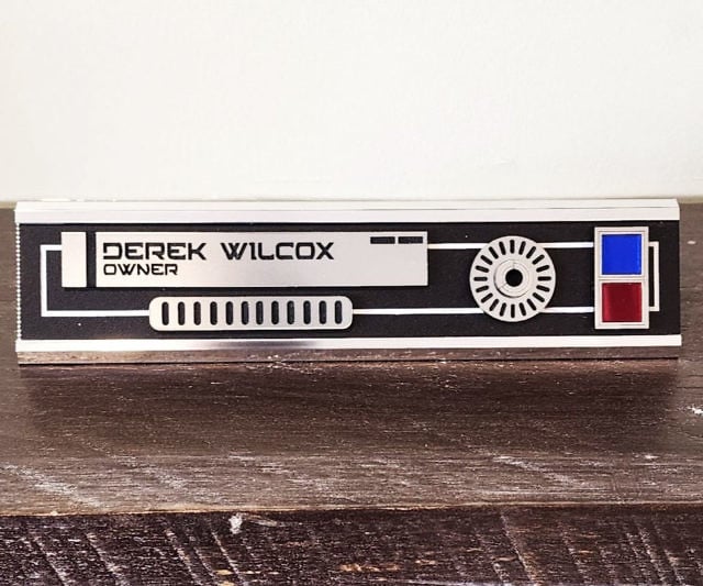 Star Wars Personalized Name Plaque