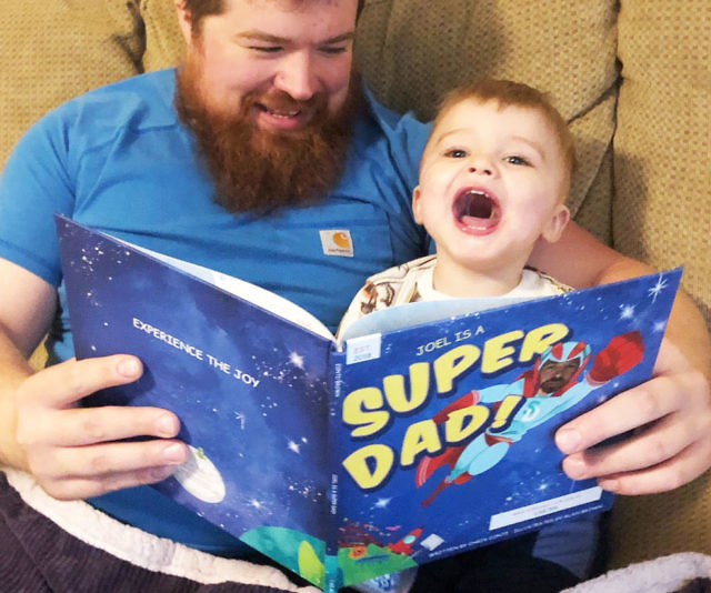 Super Dad Personalized Comic Book