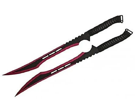 Tactical Machete Set 27" Full Tang Tactical Combat Ninja Sword Machete