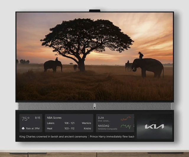 Telly Dual-Screen HDR Smart TV