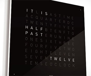 Qlocktwo Text Clock