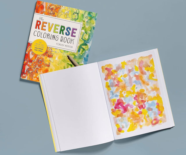 The Reverse Coloring Book