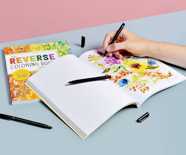 The Reverse Coloring Book