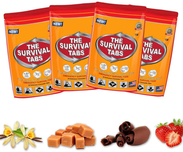 Edible Survival Tabs