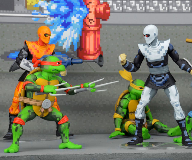 TMNT Arcade Game Action Figures