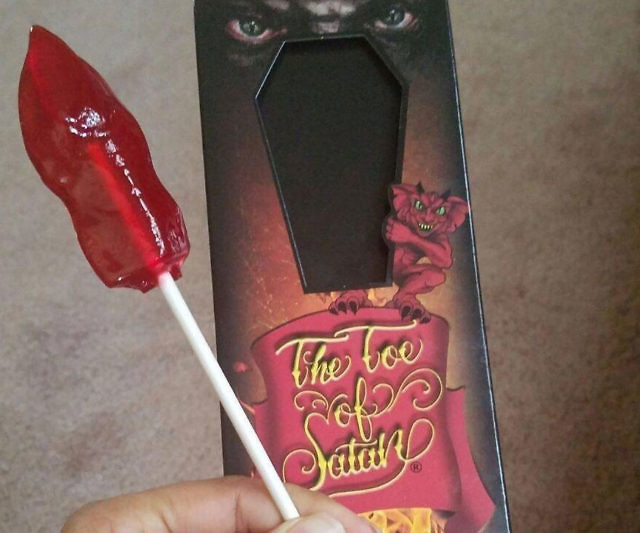 Toe Of Satan 9 Million Scoville Lollipop