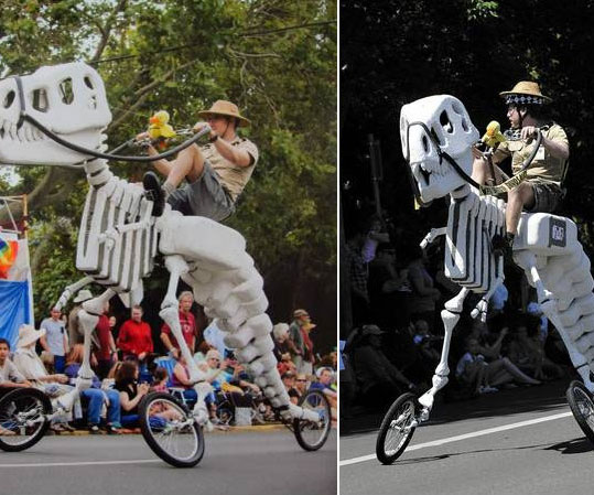 T-Rex Skeleton Tricycle