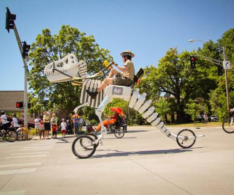 T-Rex Skeleton Tricycle