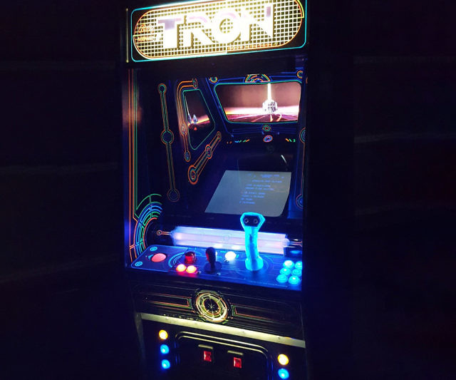 Tron Arcade Game Character