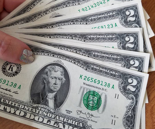 Two Hundred Dollar Bills