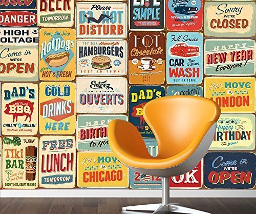 Vintage Advertising Wall Signs
