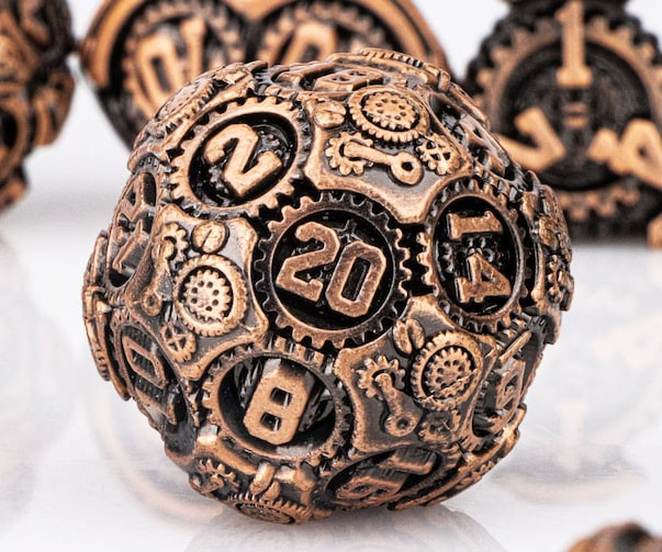 Vintage Steampunk Dice