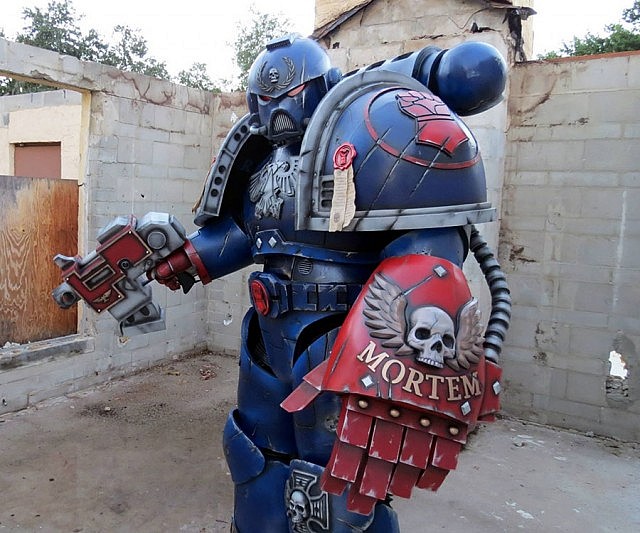 How To Make A Space Marine Costume - Design Talk