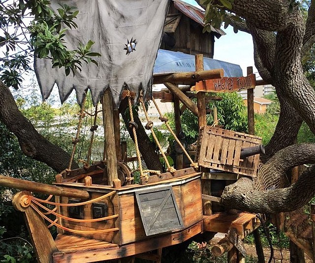 Tree House Inside Spaceship Treehouse DIY Ers! Part I Nelson