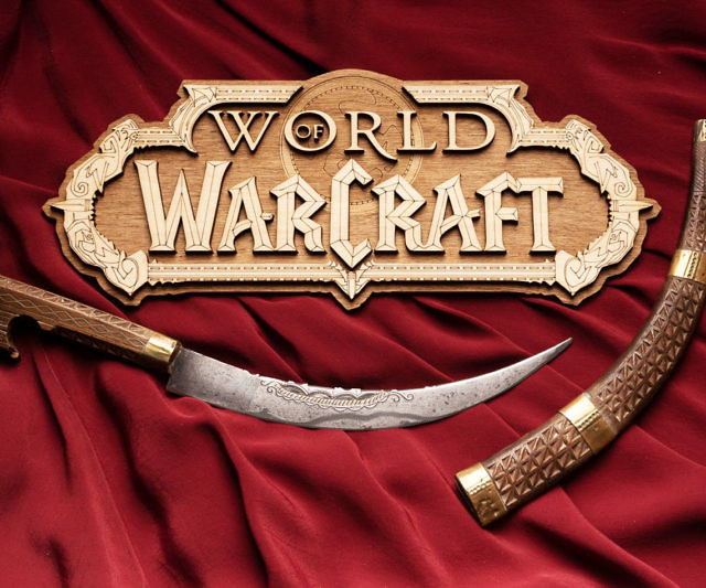 WoW Wooden Wall Decal