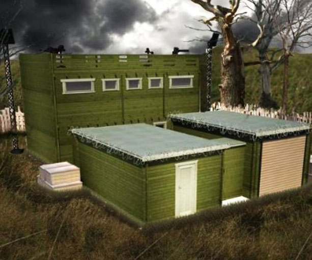 Zombie Survival Cabin Interior