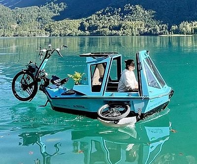 Amphibious Rv Motorhome The Amphibious Camper Boat