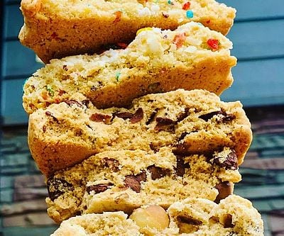 Red Velvet S’more Cookies