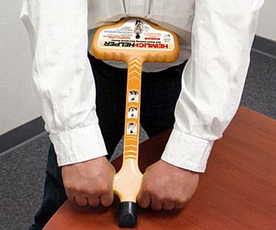 Self Heimlich Maneuver Procedure