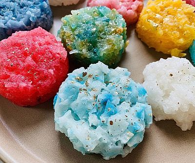 Edible Crystal Clusters Candy
