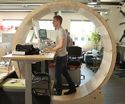 Hamster Powered Walker