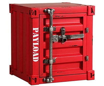 Industrial Container Side Table