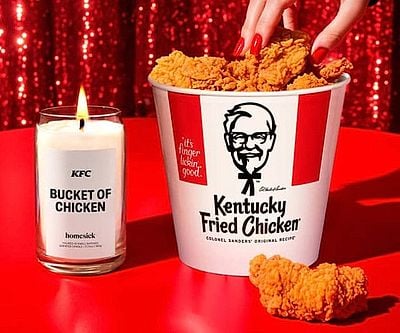 KFC Bucket Of Chicken Candle