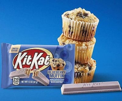 Kit Kat Blueberry Muffin