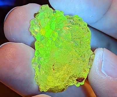 Blue Kryptonite Crystal