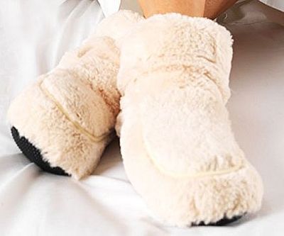 Heated Microwaveable Foot Booties