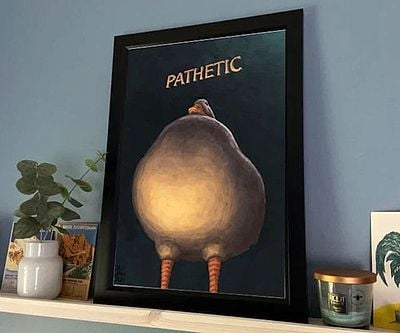 Vintage Guitar Poster