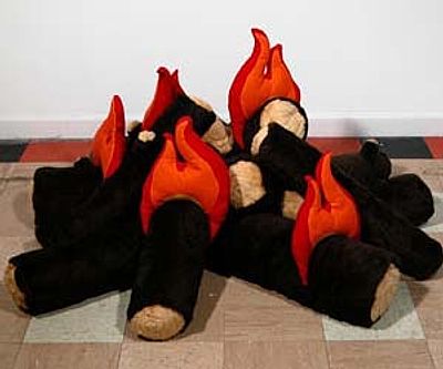 Plush Fire Logs