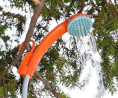 The Portable Pressurized Shower