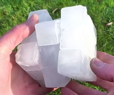 Rubik’s Cube Made Of Ice