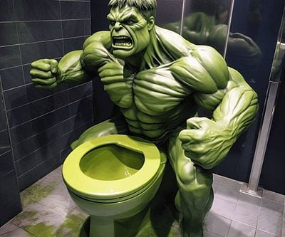 Superhero Poop