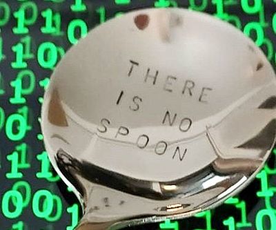 Matrix Code Lamp