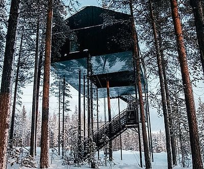 Inverted Pyramid House In Spain