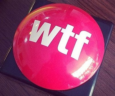 Gold Keyboard Button